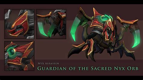 Dota 2 Nyx Assassin Sacred Orb Set Preview Youtube
