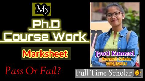 Phd Course Work Marksheet🔥 Phd Hindi Ugcnet Research Net Nta Jrf