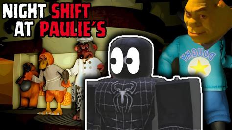 Playing A Night Shift At Paulies With Memes 👻🎃 Roblox Xbox Series S