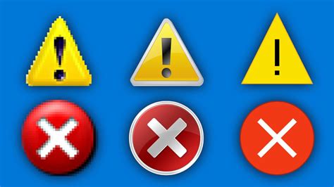 Microsoft Warning Symbol