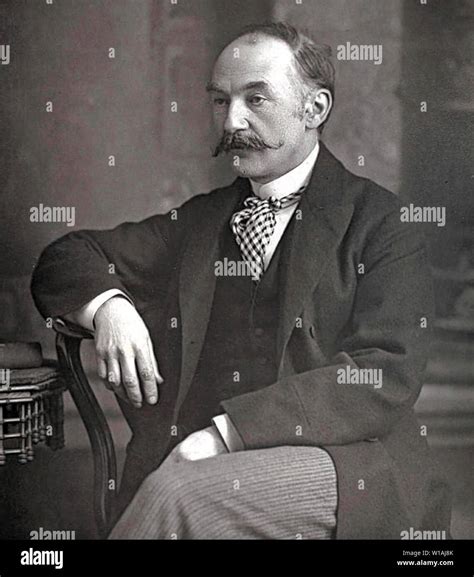 Thomas Hardy 1840 1928 English Novelist And Poet About 1910 Stock