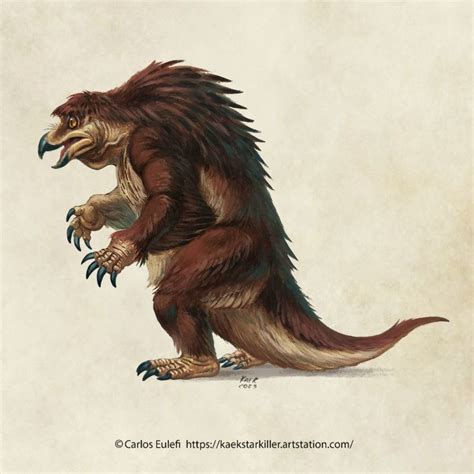 Carlos Eulefi On Linkedin Dnd Owlbear Oils Ttrpg Humanartist