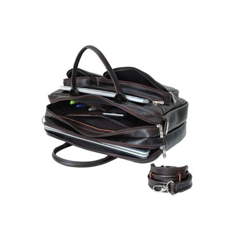 Pasta Executiva Grande Em Couro Para Notebook De 17 Jfecouro