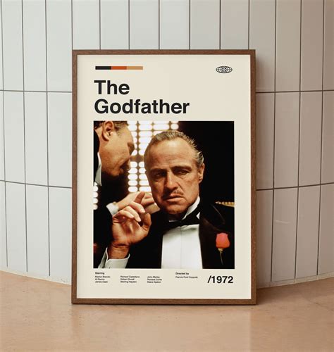 Marlon Brando Godfather Poster
