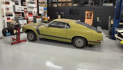 Unrestored 1970 Ford Mustang Boss 302 Emerges With Bad News Under The
