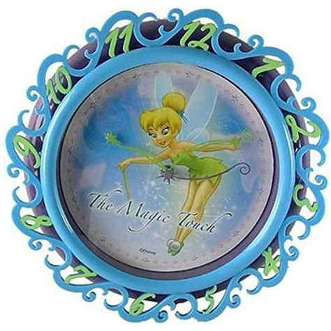 Magic Touch Disney Tinkerbell Wall Clock Tinker Bell Clock