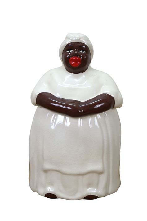 Rare Mid Century Mccoy Pottery Aunt Jemima Mammy Cookie Jar 12