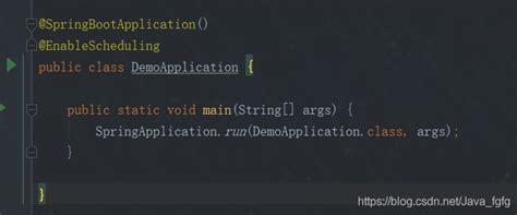springboot scheduled定时器 源码巴士