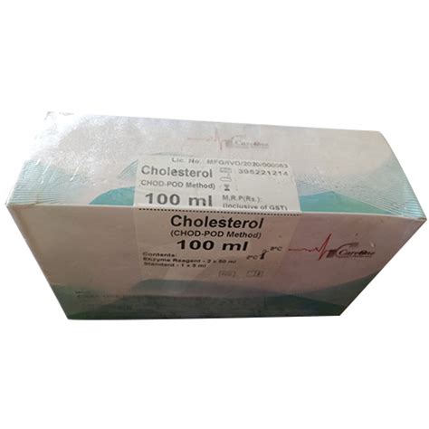 100 Ml Cholesterol Reagents Purity 100 At Best Price In Chhatrapati Sambhajinagar Care