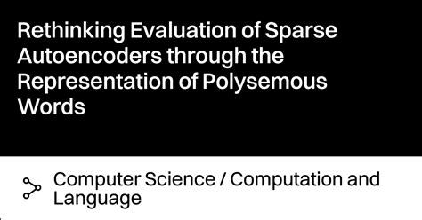 Rethinking Evaluation Of Sparse Autoencoders Through The Representation