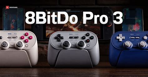 8bitdo Pro 3 ออกแล้ว เพิ่มปุ่ม L4 R4 และแท่นชาร์จไร้สาย Abxy ถอดสลับ