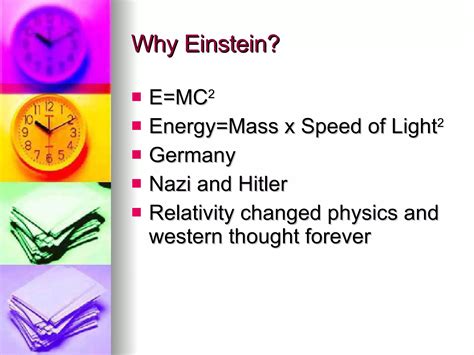 Einstein And Relativity Ppt