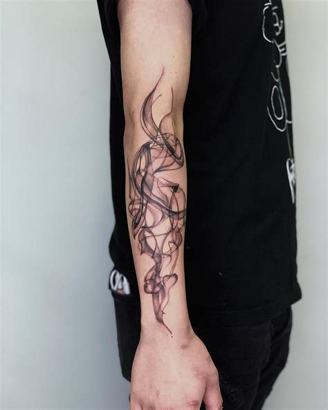 21 Satisfying Smoke Tattoos Thatll Light Up Your Day