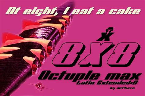 Octuple Max Font Free Download Fontswan