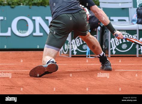 Paris France 05 22 2016 Roland Garros 2016 Briton Andy Muray During The Open Tennis France
