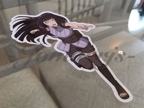 Decals Vinyl Sign Naruto Anime Hinata Hyuga Sticker