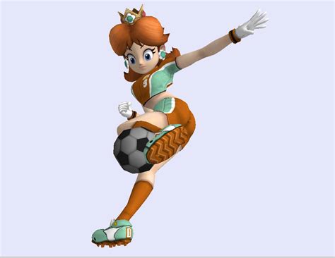 Brawl Daisy Strikers Outfit Artwork Pose By Stupidmariobros1fan On