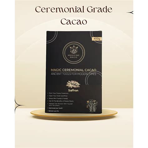Ceremonial Cacao With Saffron Relaxation And Balance Microdose Nl