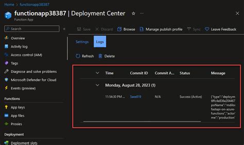 Desplegar Una Api En Azure Functions A Través De Github Actions