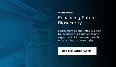 Battelle Supports National Biodefense Strategy