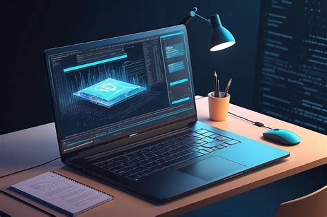 Premium Photo Software Development Programming Coding And Software Testing On Laptop