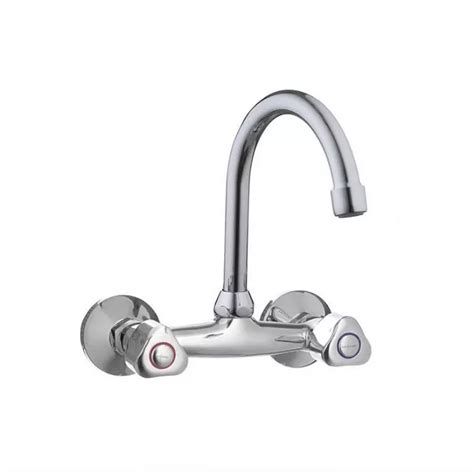 Sarrdesign Rewa Dual Handle Wall Mount Kitchen Mixer Sd2018 1 Cp