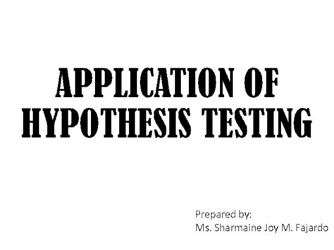 Ppt T Test Of Dependent Means Ppt