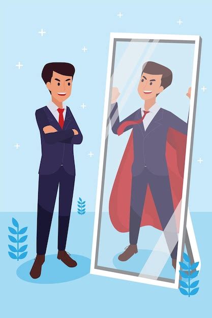 Confident Person Cartoon