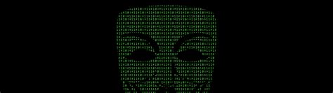 Anonymous Hacker Binary 5k Amoled Wallpaper