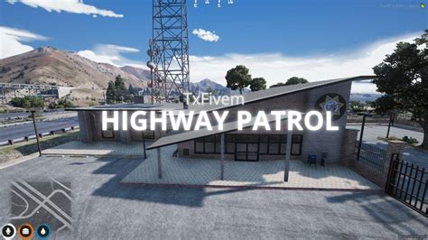 Fivem Mlo Highway Patrol Custom Police Department Interior For Rp