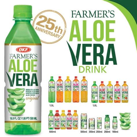 Okf Farmers Aloe Vera Drink Tradekorea