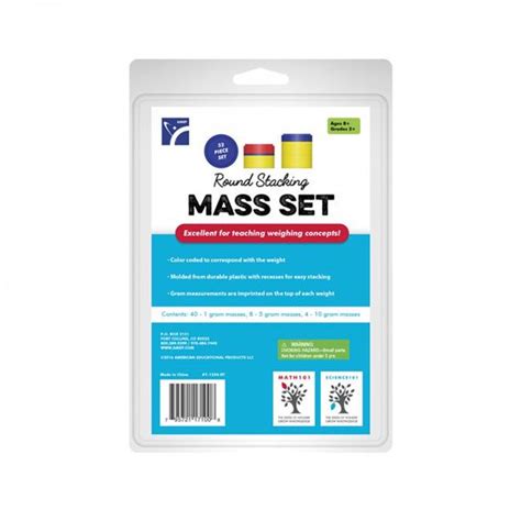 Mass Set Complete Mass Set For Science Experiments — Natures