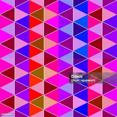 다채로운 기하학적 추상 패턴 벡터입니다 벽지 섬유 인쇄 및 일러스트 배경에 대 한 현대적인 모양과 원활한 여러 가지 빛깔의 유행 직물 천 0명에 대한 스톡 벡터 아트 및