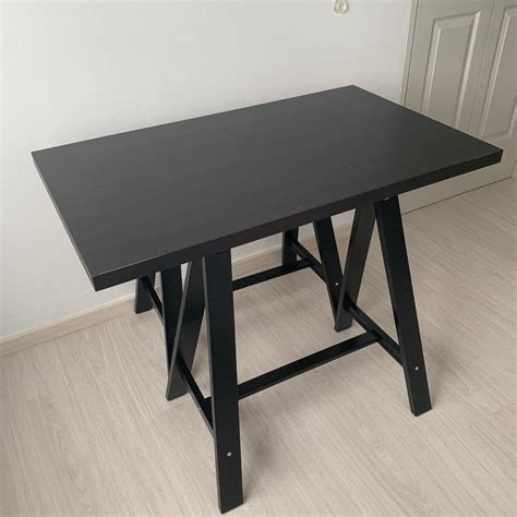 Linnmon Table Top Black Furniture And Home Living Furniture Tables And Sets On Carousell