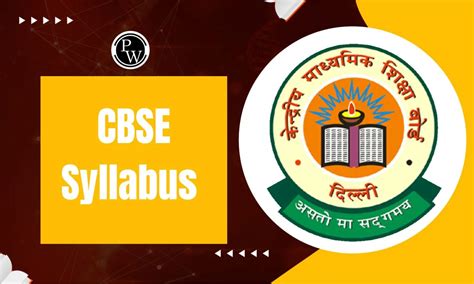 Cbse Syllabus 2025 26 Check Cbse Syllabus From Class 6th To 12th