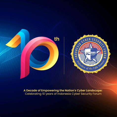 Icsf Is Celebrating A Decade Of Its Professional Community Cyber Security Contribution For