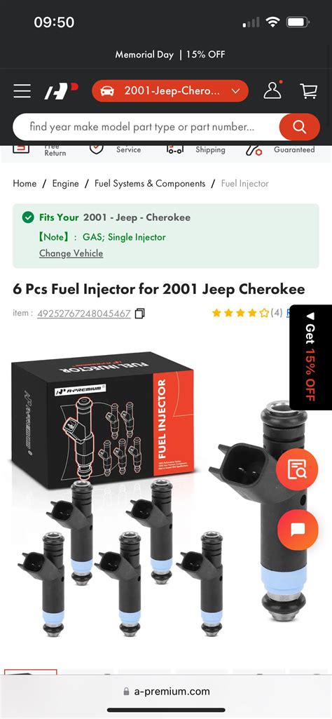 Fuel Injector Issue Rcherokeexj