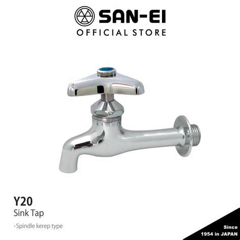 Jual San Ei Sink Tap Y20 Keran Tembok Shopee Indonesia