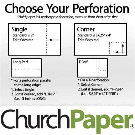 Perforated Printer Paper