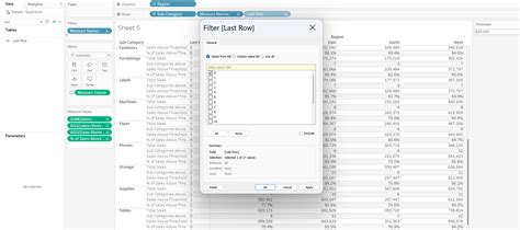 Using Table Calculations For Threshold Analysis The Data School