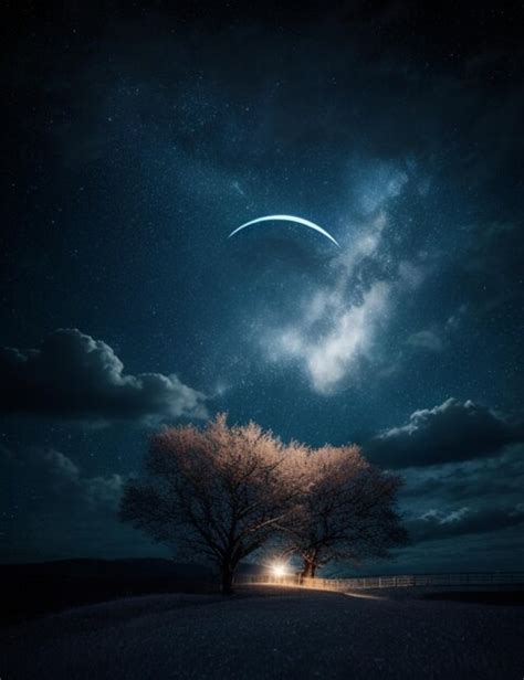 Premium Ai Image Powerfull Magic Starry Sky