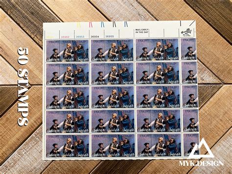 Spirit Of ‘76 U S Postage Stamps Face Value 13 Cents 1976 Scott