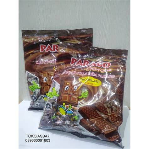 Parago Choco Chewy Candy 250g Asba Jaya Berkah