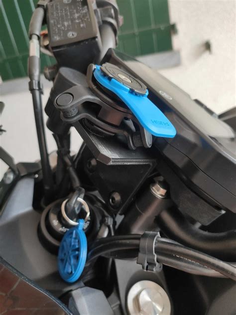 Stl File Quadlock Bracket For Yamaha Mt07 Fz07 ⚽ ・3d Print Design To Download・cults
