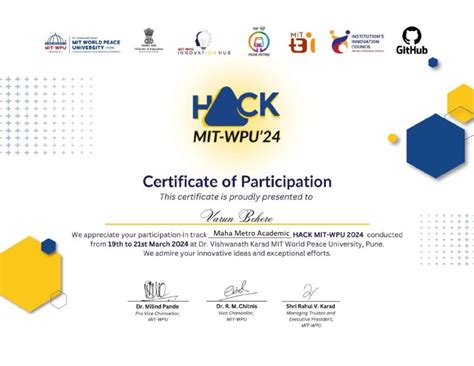 Varun Behere On Linkedin Hackathon Teamwork Learningopportunities