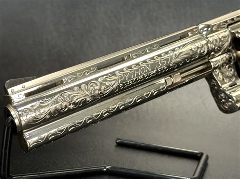 Colt Python Master Class D Engraved Revolver