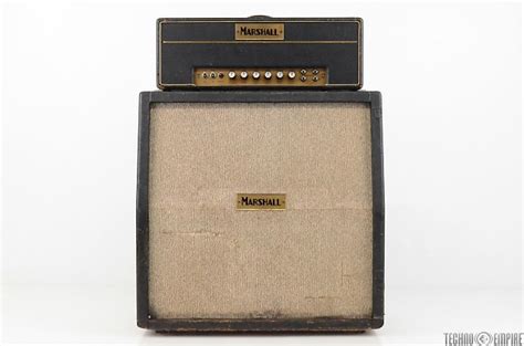 1965 Marshall Jtm45 Mkii Block Logo Head W 4x12 Slant Reverb