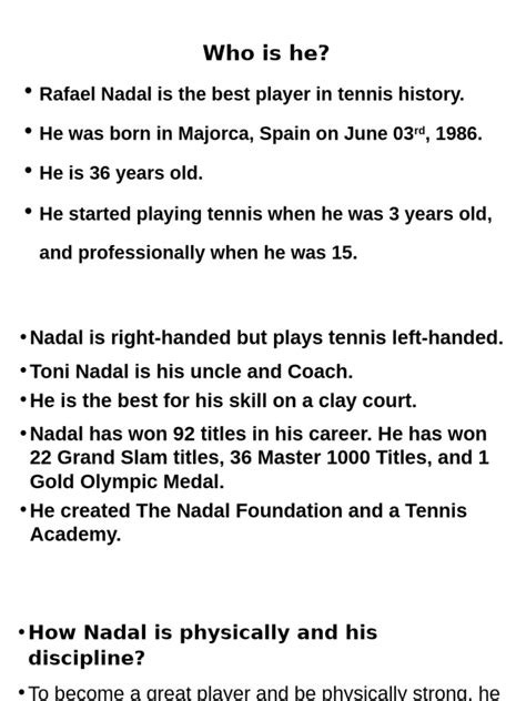 Rafael Nadal Pdf