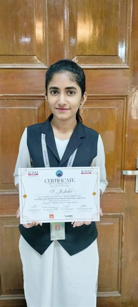 i am delighted to announce that i have been qualified as a quarter finalist in the 1st edition