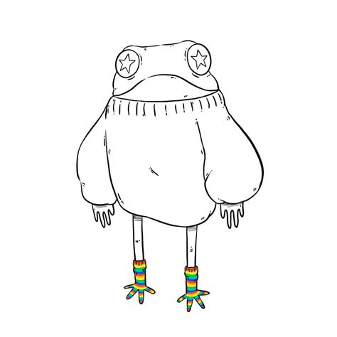 A Frog Wearing Toe Socks Rfrog